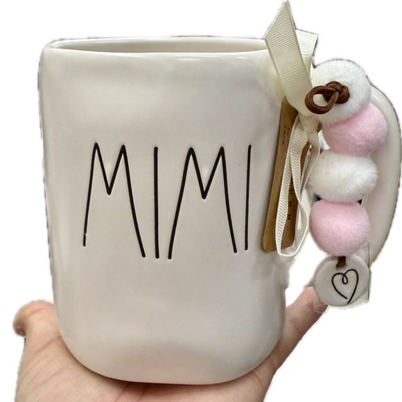 Rae Dunn | Dining | Rae Dunn Mimi Mug With Bag Charm | Poshmark